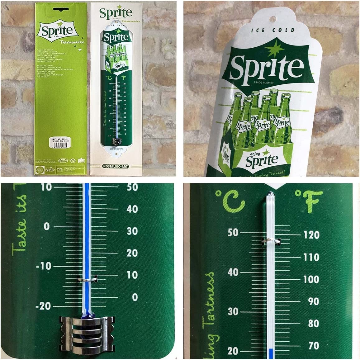 Thermomètre Sprite - Déco murale/Thermomètres - decovintage