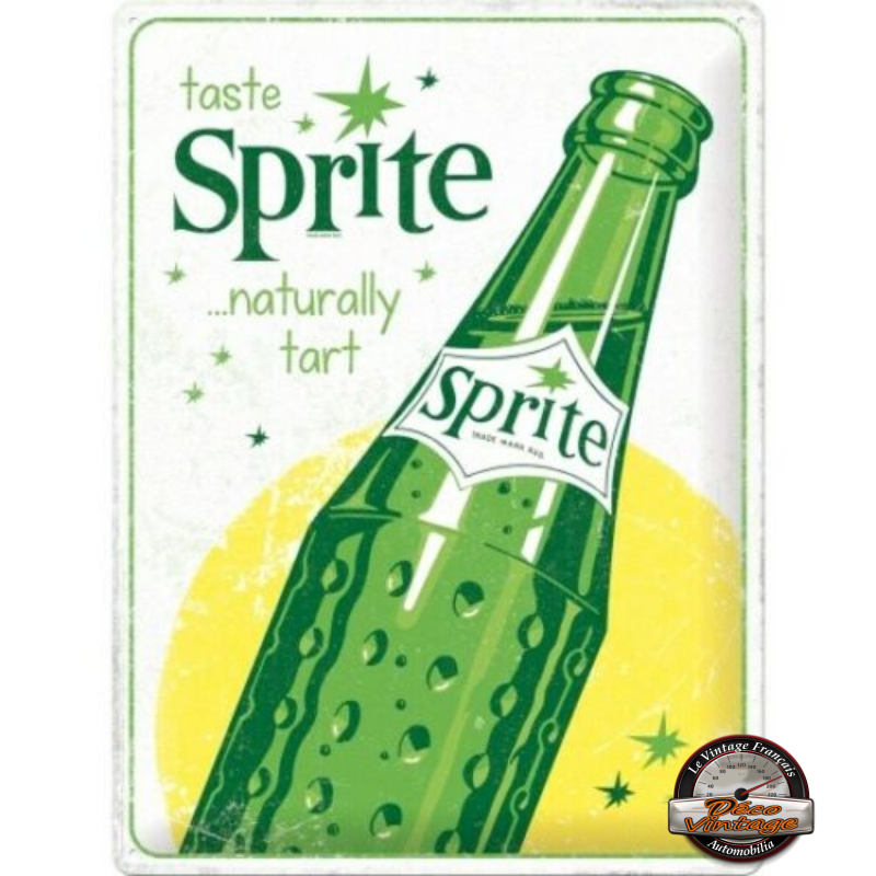 Plaque Sprite soda - Déco murale/Plaques 15x20 cm - decovintage