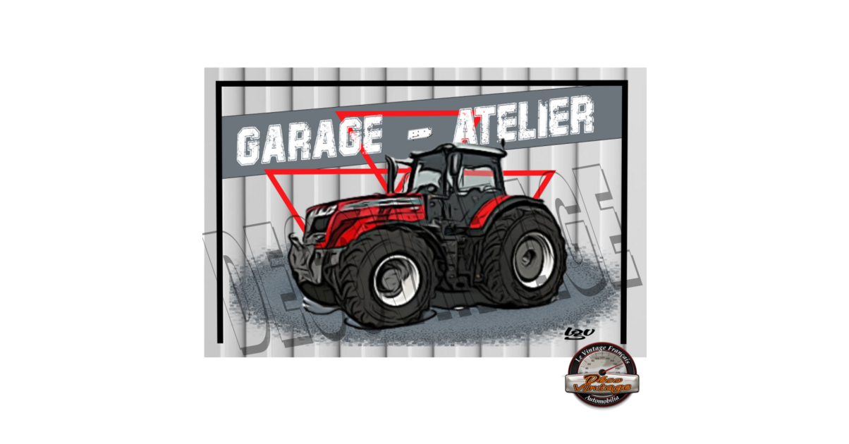 Plaque Massey ferguson garage - Nos exclusivités/Plaques vintage ...