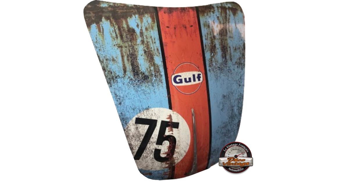 Capot Porsche 356 Gulf racing - Fabrication artisanale Française