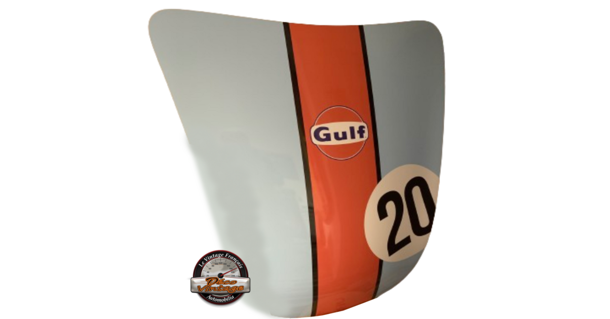 Capot Porsche 356 Gulf - Fabrication artisanale Française