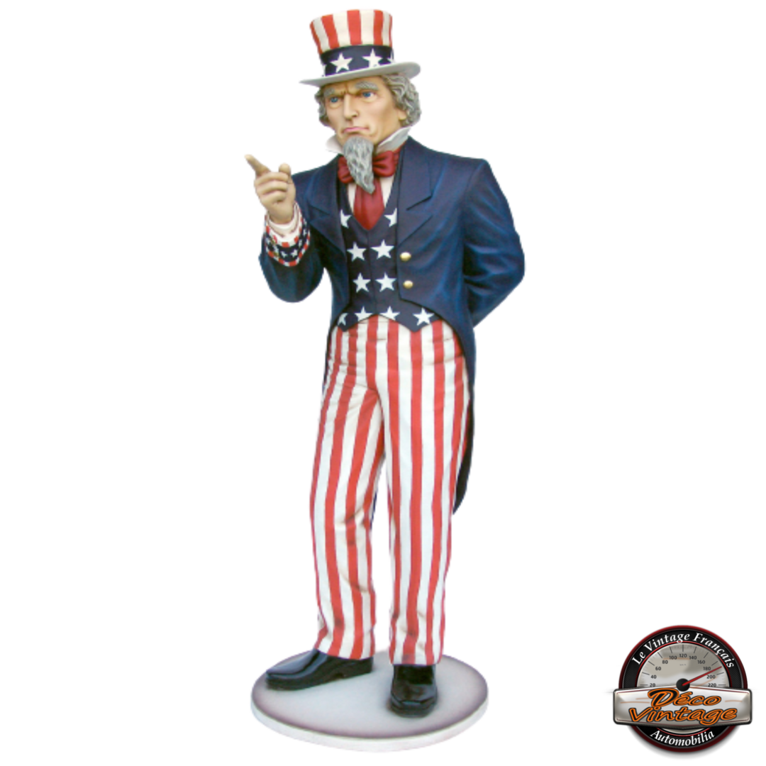 Statue Oncle Sam - Statues/effigies/Statues américaines - decovintage