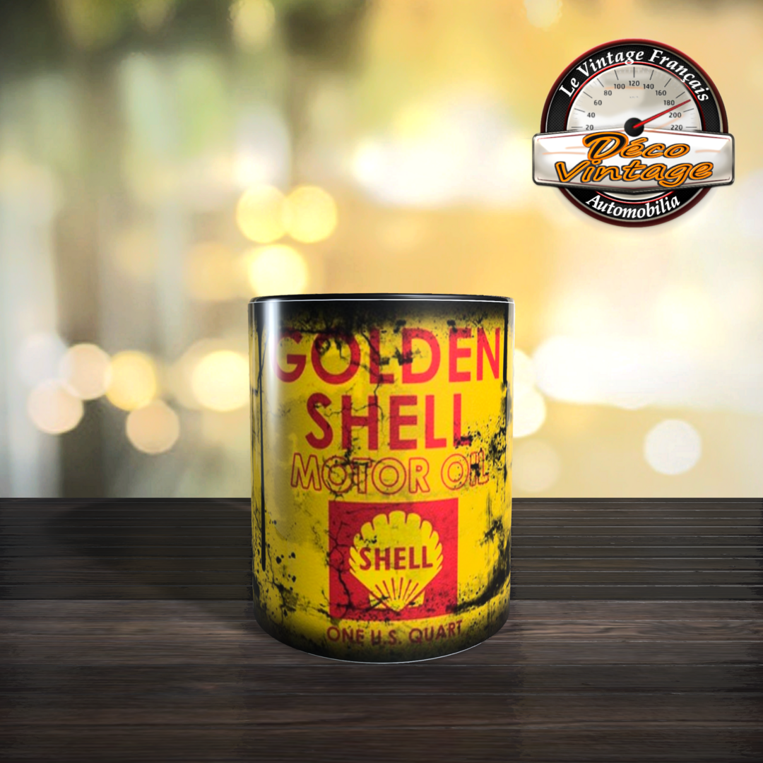 Mug bidon d'huile Shell - Mugs et tasses vintage - decovintage