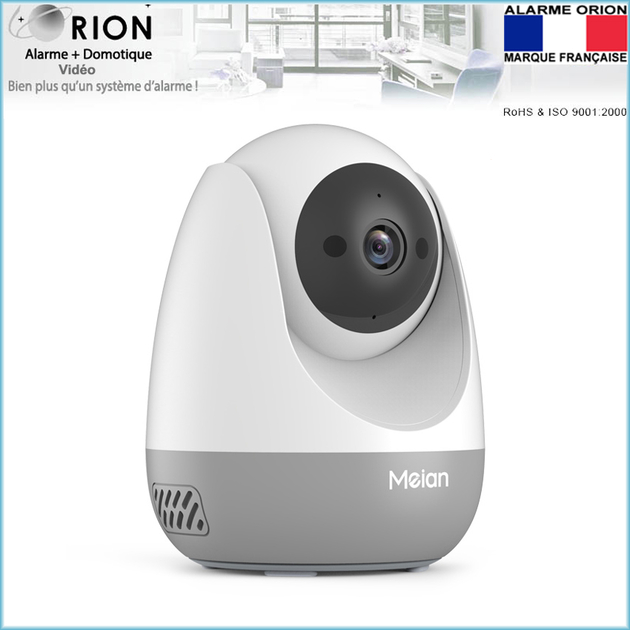 Caméra ORION IP intérieure motorisée pour centrale d'alarme ORION IP2 ...