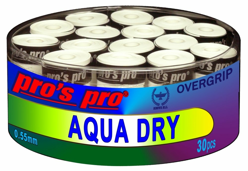 PRO'S PRO Aqua Dry Blanc x30 - GRIPS - SURGRIPS/Surgrips Tennis ...