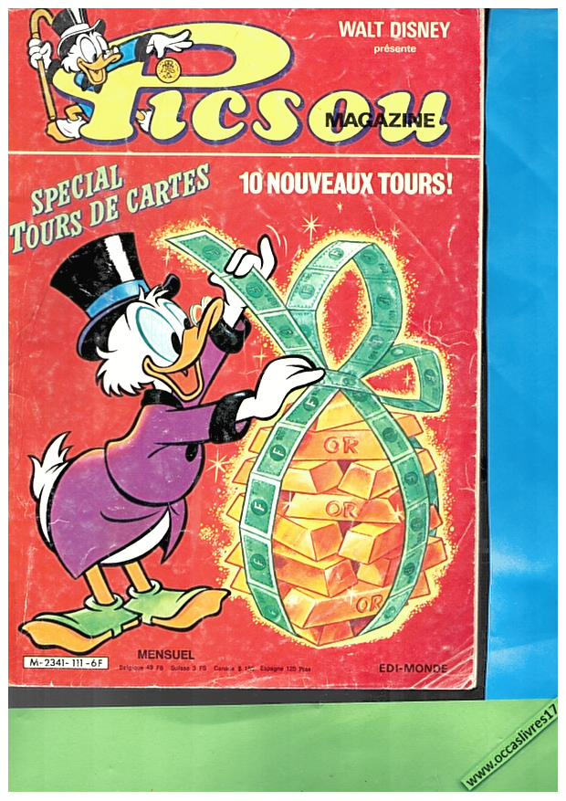 Picsou Magazine N° 111, 1981 - Disney/picsou magazine - occaslivres17