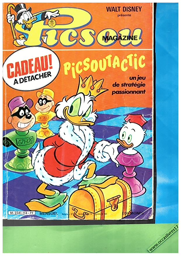 Picsou Magazine, N° 113, 1981 - Disney/picsou magazine - occaslivres17