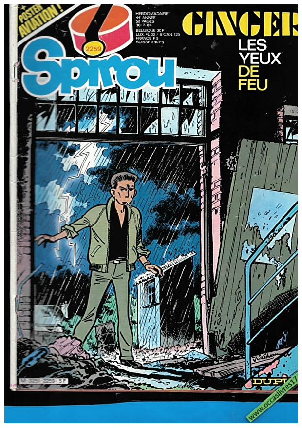 Spirou, n° 2259, 1981, état d'usage - collection divers/spirou - occaslivres17