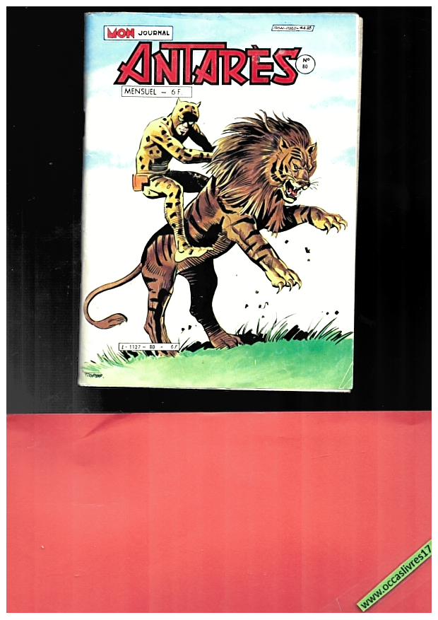 Antarés, n° 80, 1985, Mon journal - BD/BD de poche - occaslivres17