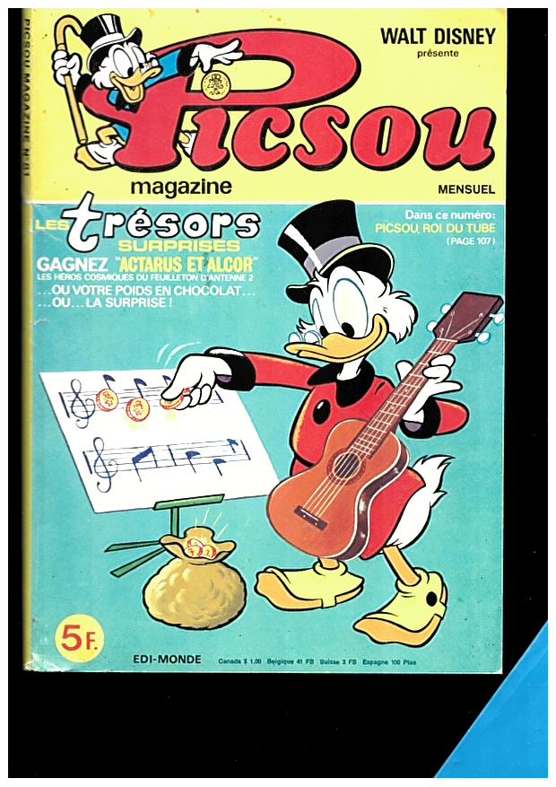 Picsou Magazine, n° 81, 1978 - Disney/picsou magazine - occaslivres17