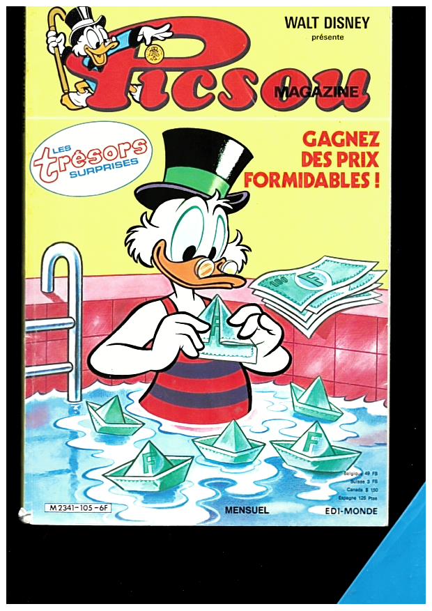 Picsou Magazine, n° 105, 1980 - Disney/picsou magazine - occaslivres17