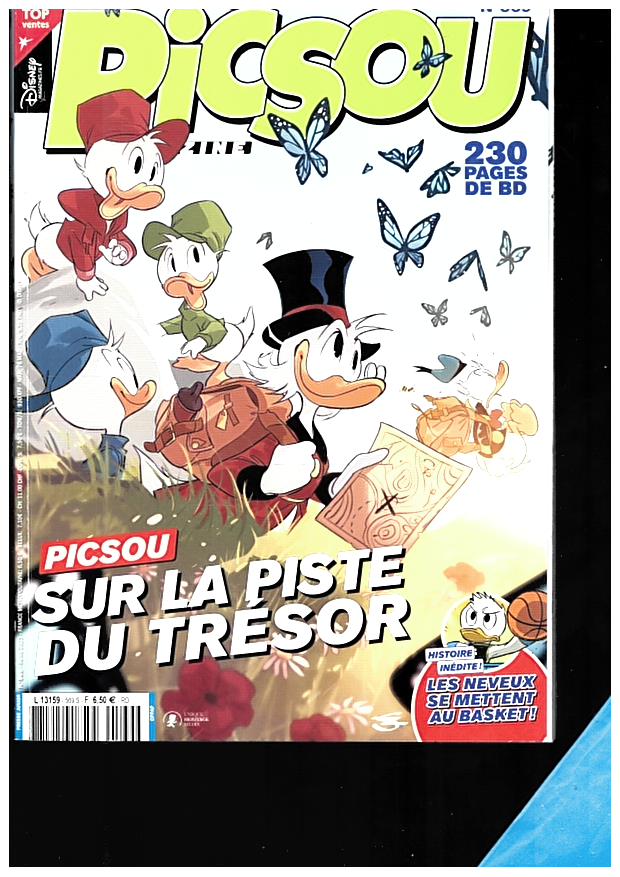 Picsou Magazine, n° 569, 2023, un poster géant double-face, sept ...