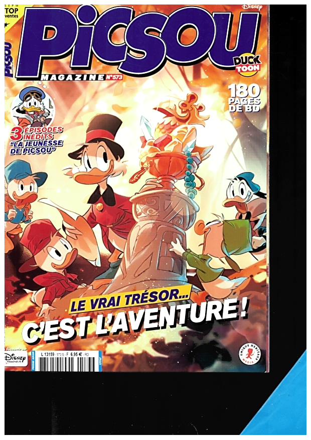 Picsou Magazine, n° 573, 2023, un poster, 4 cartes - Disney/picsou ...