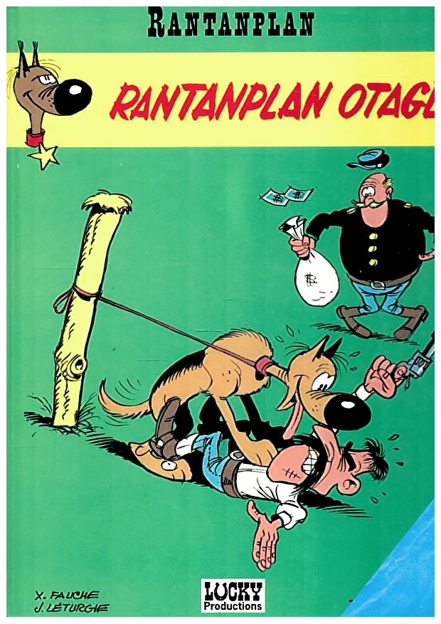 Rantanplan tome 3 rantanplan otage, 1992 - BD/Lucky Luke - occaslivres17