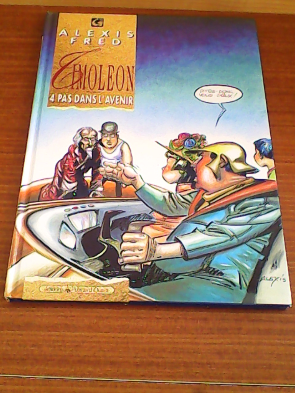 Timoleon 4 pas dans l'avenir, 1992, Alexis - BD/BD - occaslivres17
