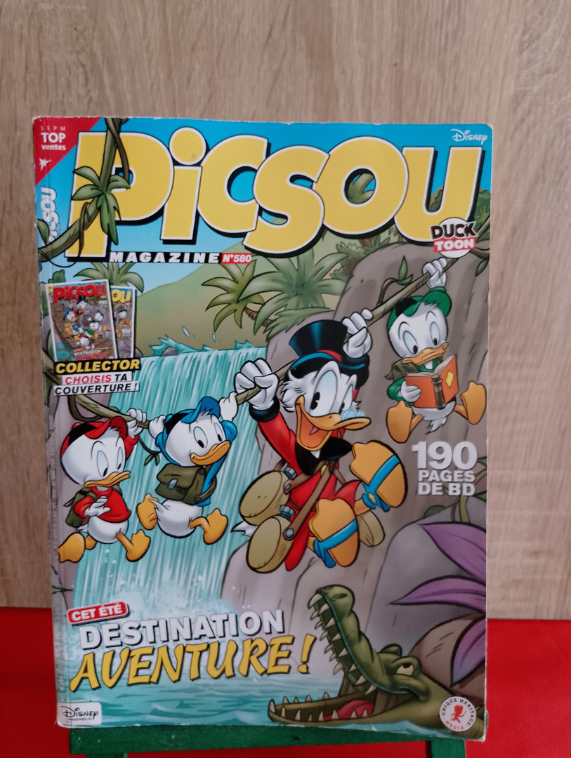 Picsou Magazine, n° 580, 2024, avec le poster - Disney/picsou magazine ...