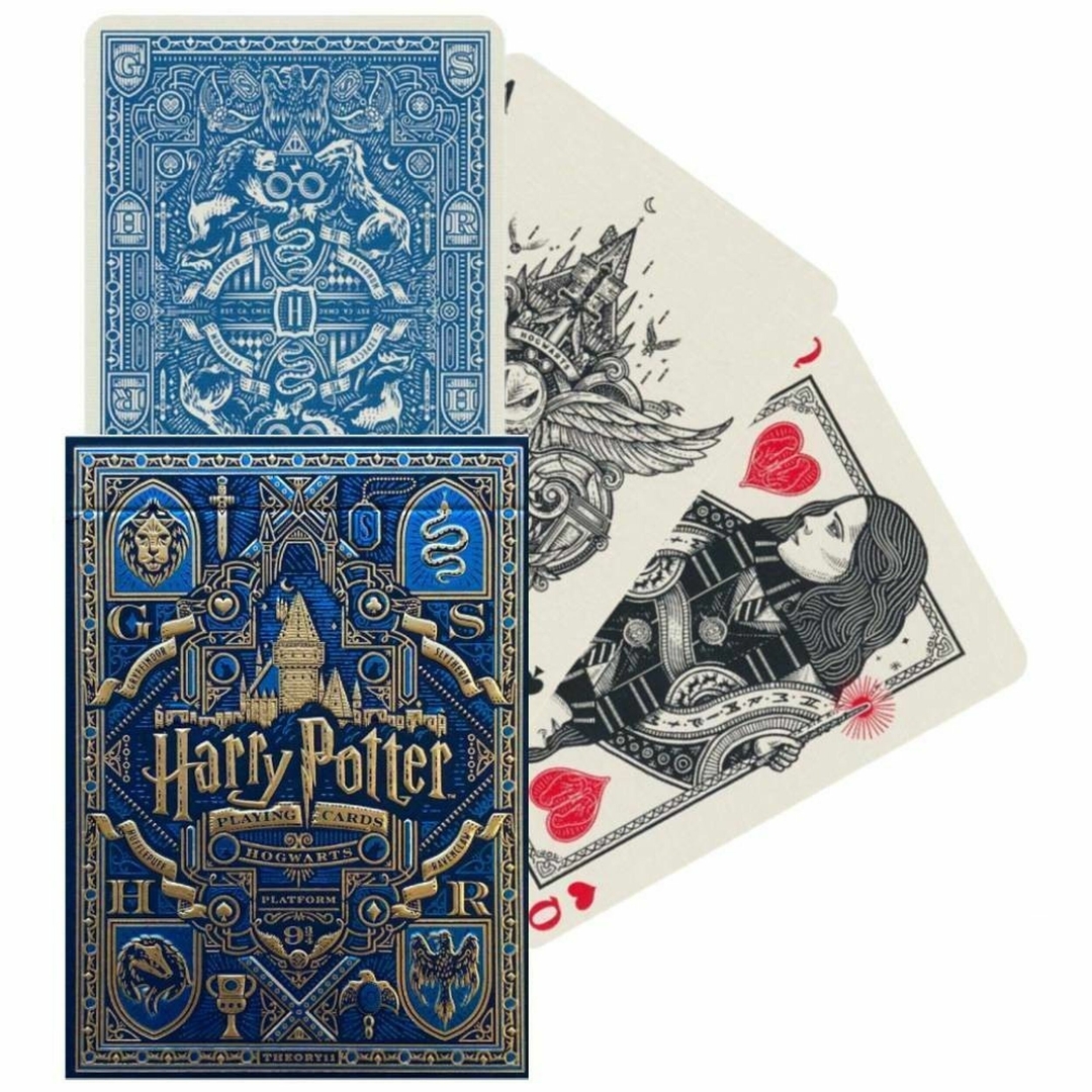 Découvrez les cartes à jouer Harry Potter - Serdaigle - Theory11