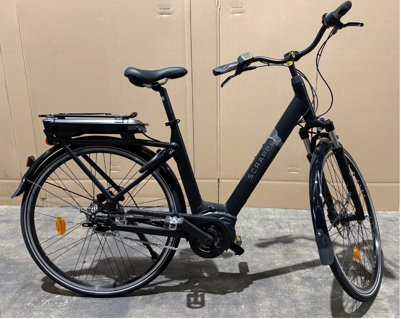 VTC électrique urbain SCRAPPER NEXUS 7D 28'' Bosch 400wh noir GITANE ...