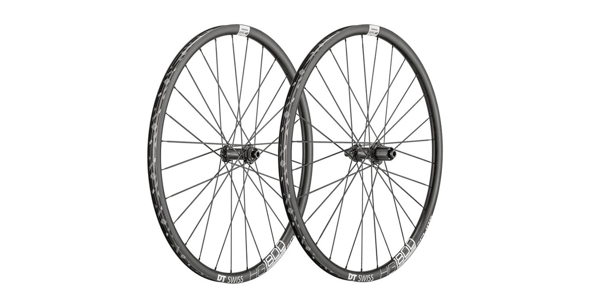 Paire de roues alu HYBRID GRAVEL HG 1800 SPLINE DB 25mm CL Boost DT ...