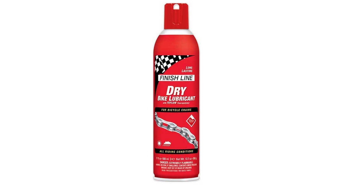 Lubrifiant - DRY (Teflon) - Aerosol 500ml FINISH LINE - Entretien route ...