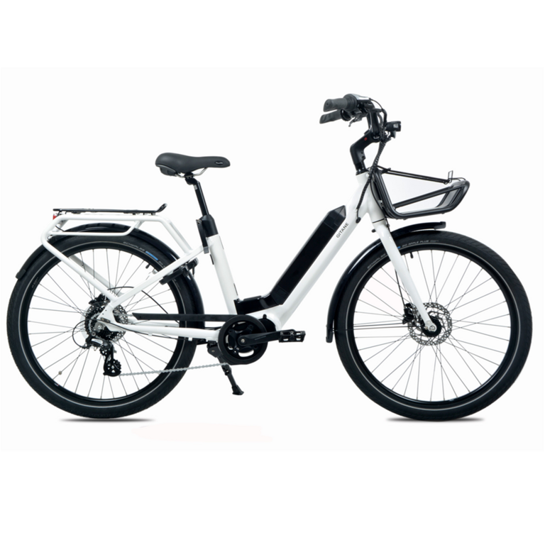 VTC électrique trekking E-CONNECT E-GOING 26'' 500wh blanc GITANE 2023 - Vélos VAE/VAE ville ...