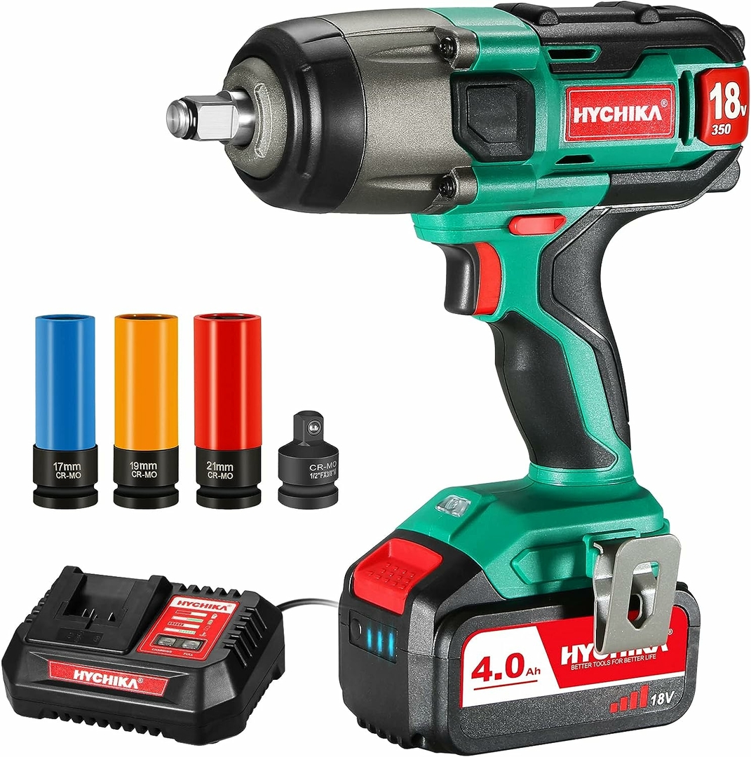 HYCHIKA clé dynamométrique sans fil 350 Nm 18V