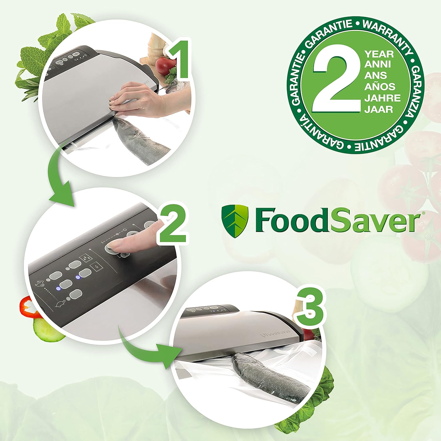Machine Sous Vide FoodSaver V2860-I