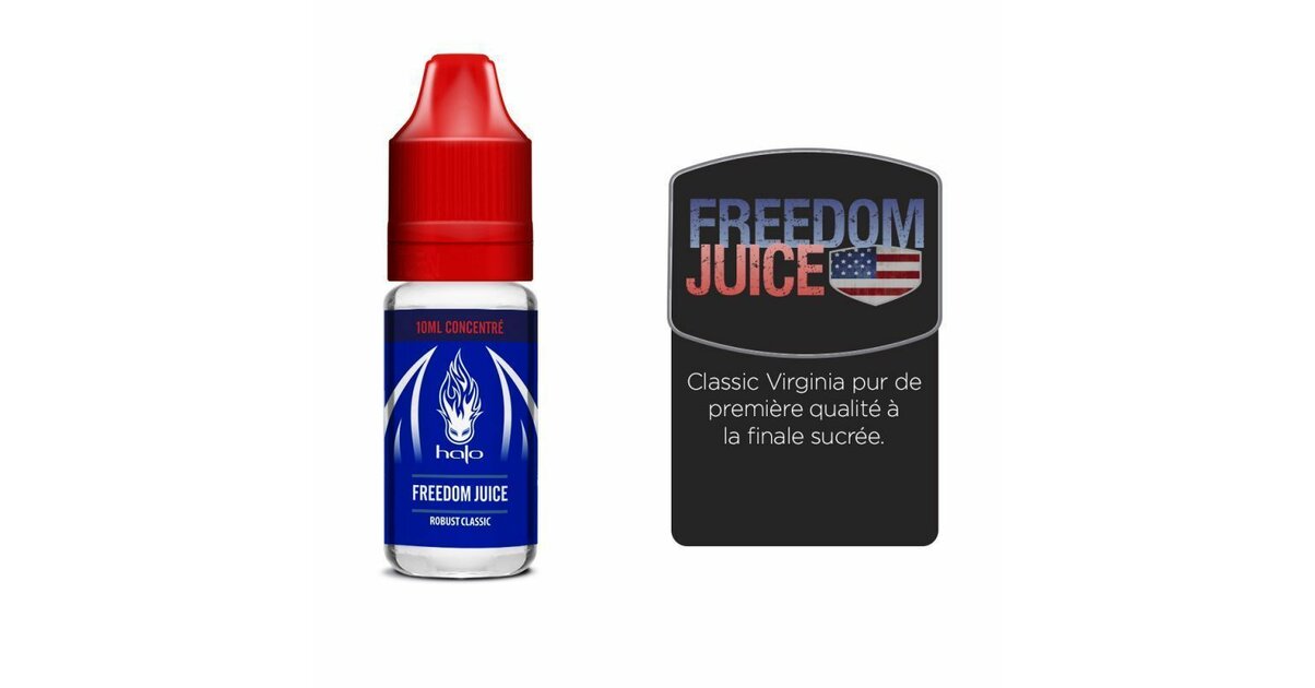 Arôme Concentré Freedom Juice - Halo Eliquide DIY pas cher