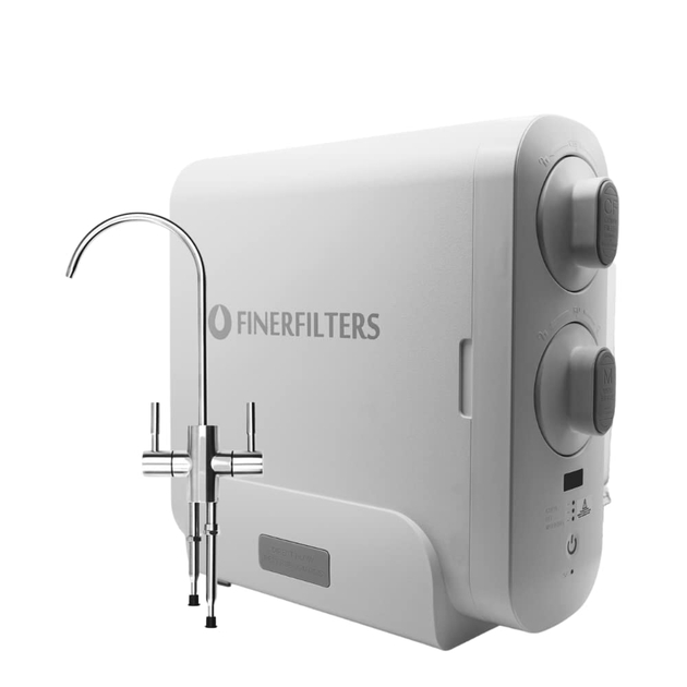 Finerfilters 5 Stage Reverse Osmosis Water Filter System - Tankless, 600GPD