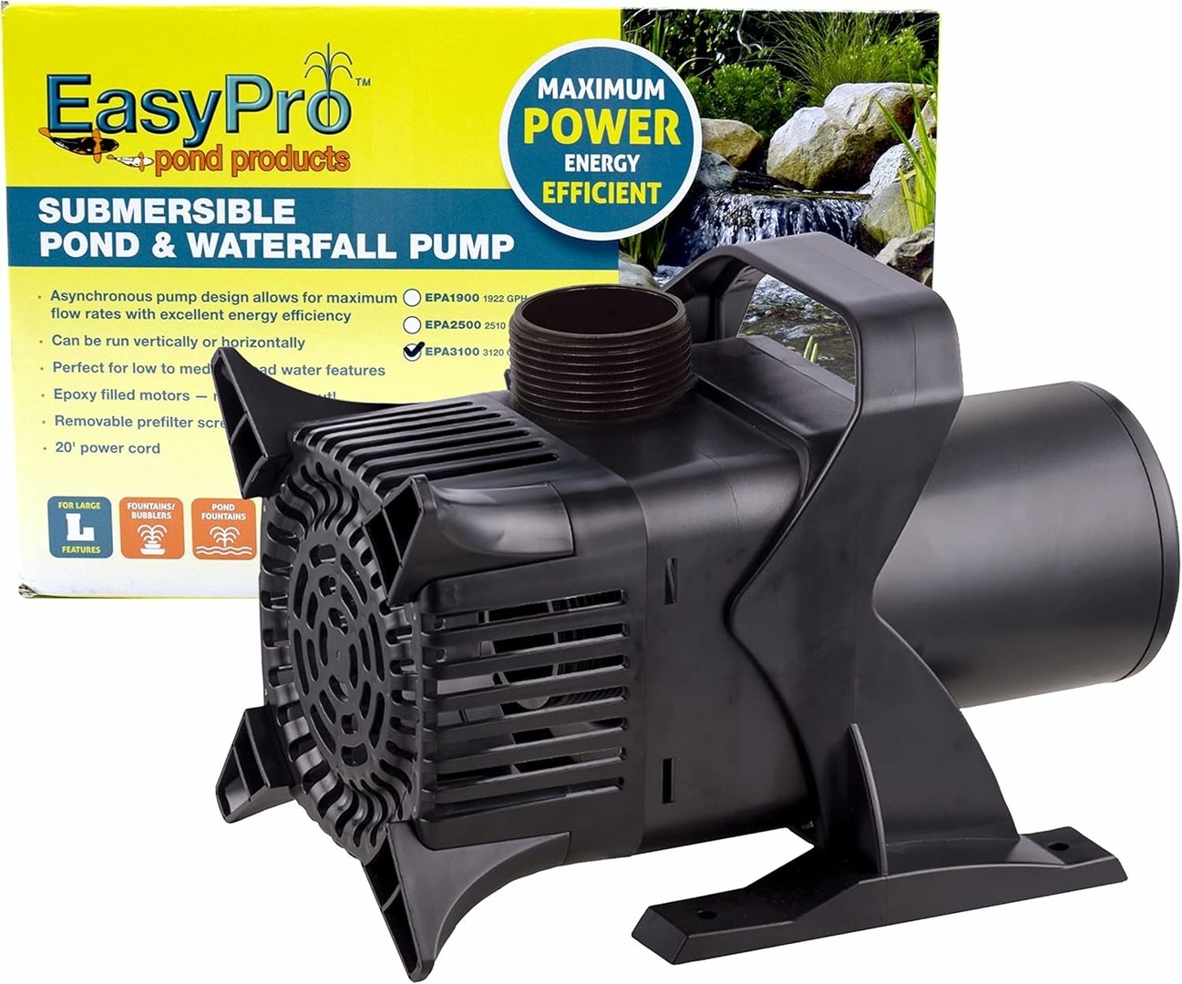 EasyPro EPA3100 Submersible Asynchronous Water Pumps