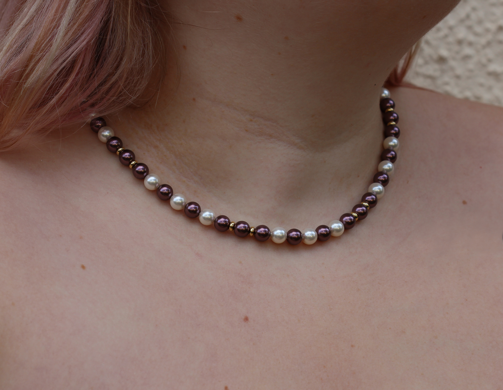 *Joséphine* PureCrystal - COLLIERS/Perles et Nacre - Lilyperles