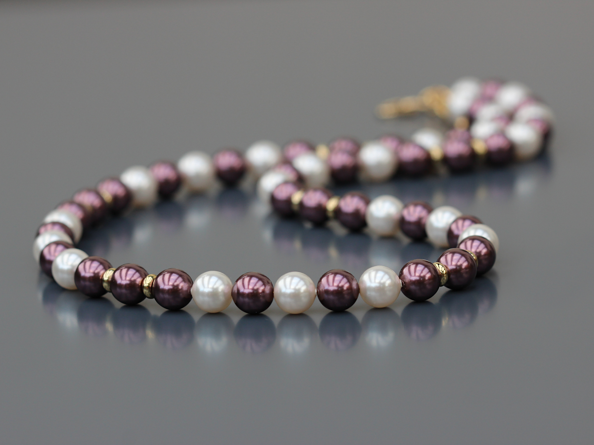 *Joséphine* PureCrystal - COLLIERS/Perles et Nacre - Lilyperles