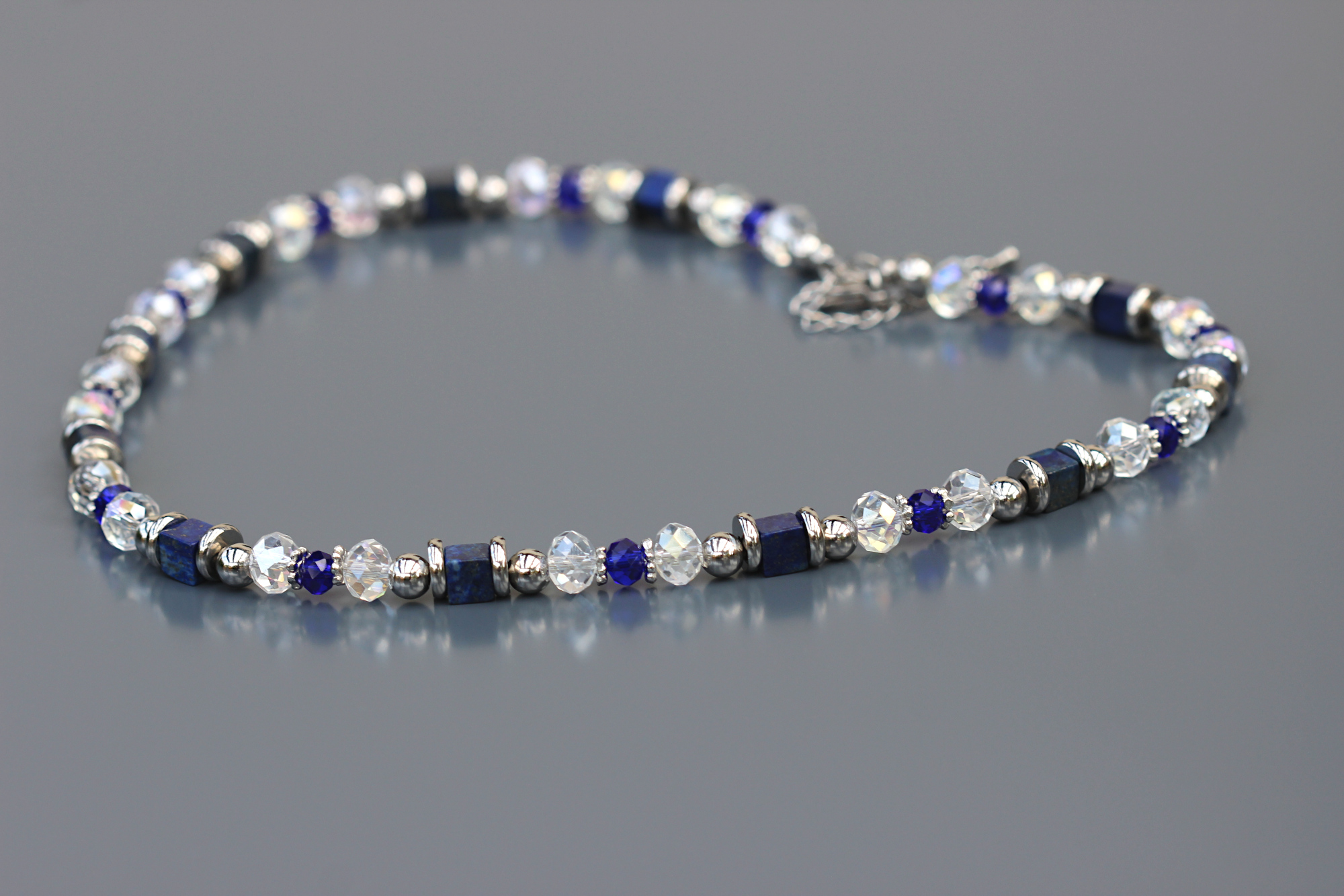 *Samantha* Lapis-lazuli - COLLIERS/Pierres fines - Lilyperles