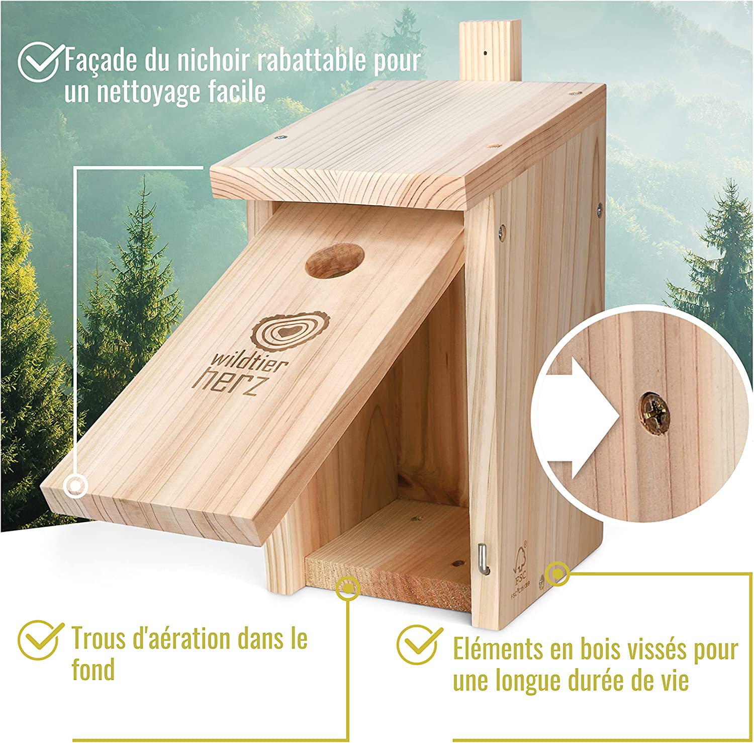 Le guide complet des nichoirs à mésanges - Mon Nichoir