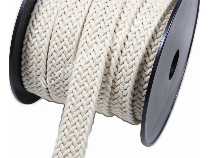 Sangle tressée écru au mètre - sangle/sangle tressée - ilcmercerieparadis