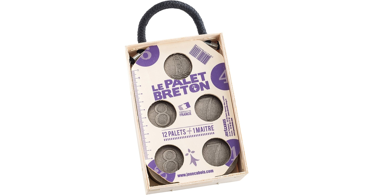 Palets bretons sans la planche - Kit de 12 palets