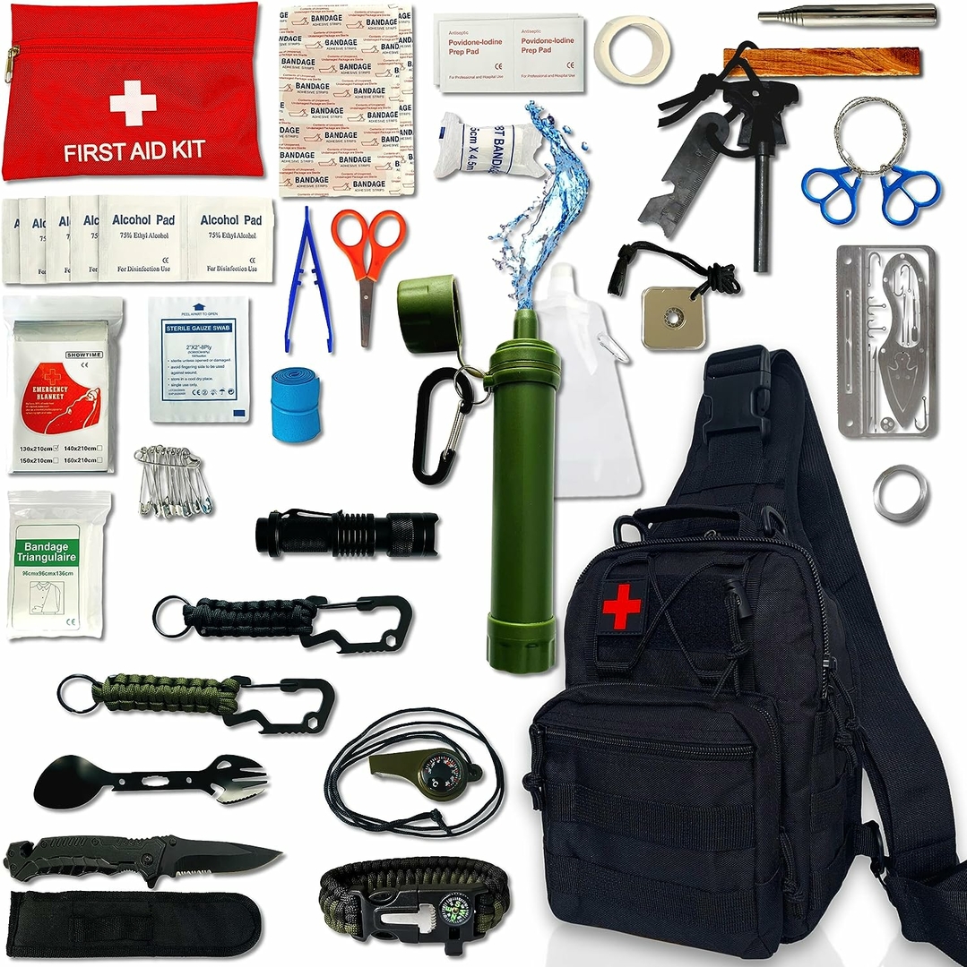 Kit de Survie 30 Accessoires | Kit de Survie | Esprit Survivant