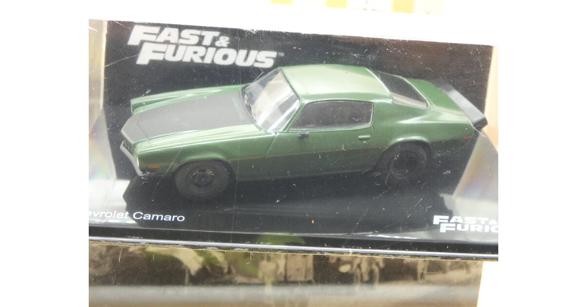 CHEVROLET CAMARO R8-228 1973 N°22 FAST AND FURIOUS 1/43 IXO NEUF BOITE ...