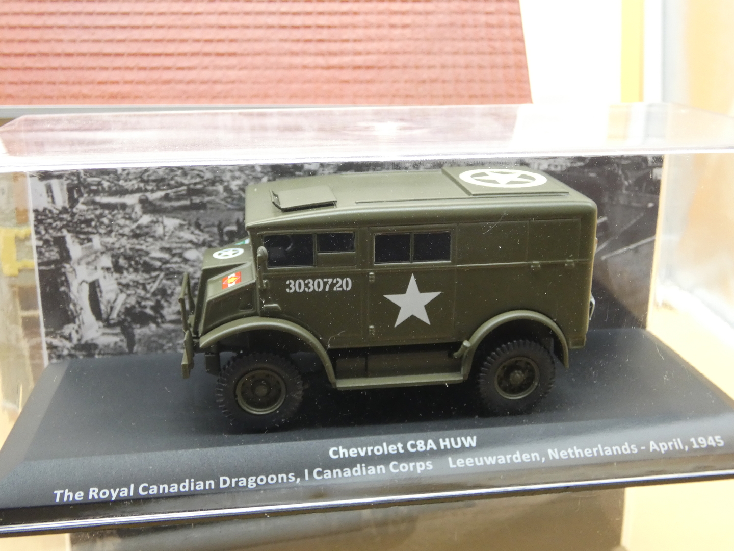 CHEVROLET C8A HUW CANADIAN 1945 MILITAIRE 1/43 IXO NEUF BOITE ORIGINE ...