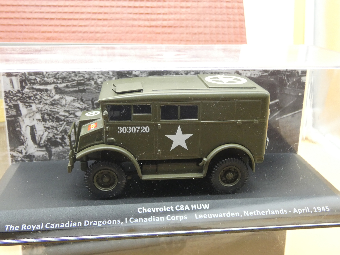 CHEVROLET C8A HUW CANADIAN 1945 MILITAIRE 1/43 IXO NEUF BOITE ORIGINE ...
