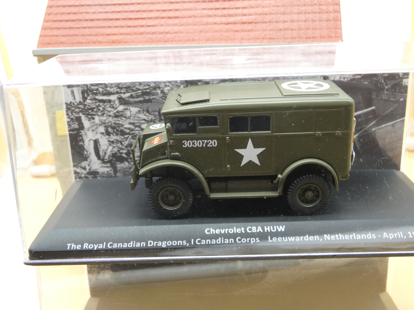 CHEVROLET C8A HUW CANADIAN 1945 MILITAIRE 1/43 IXO NEUF BOITE ORIGINE ...