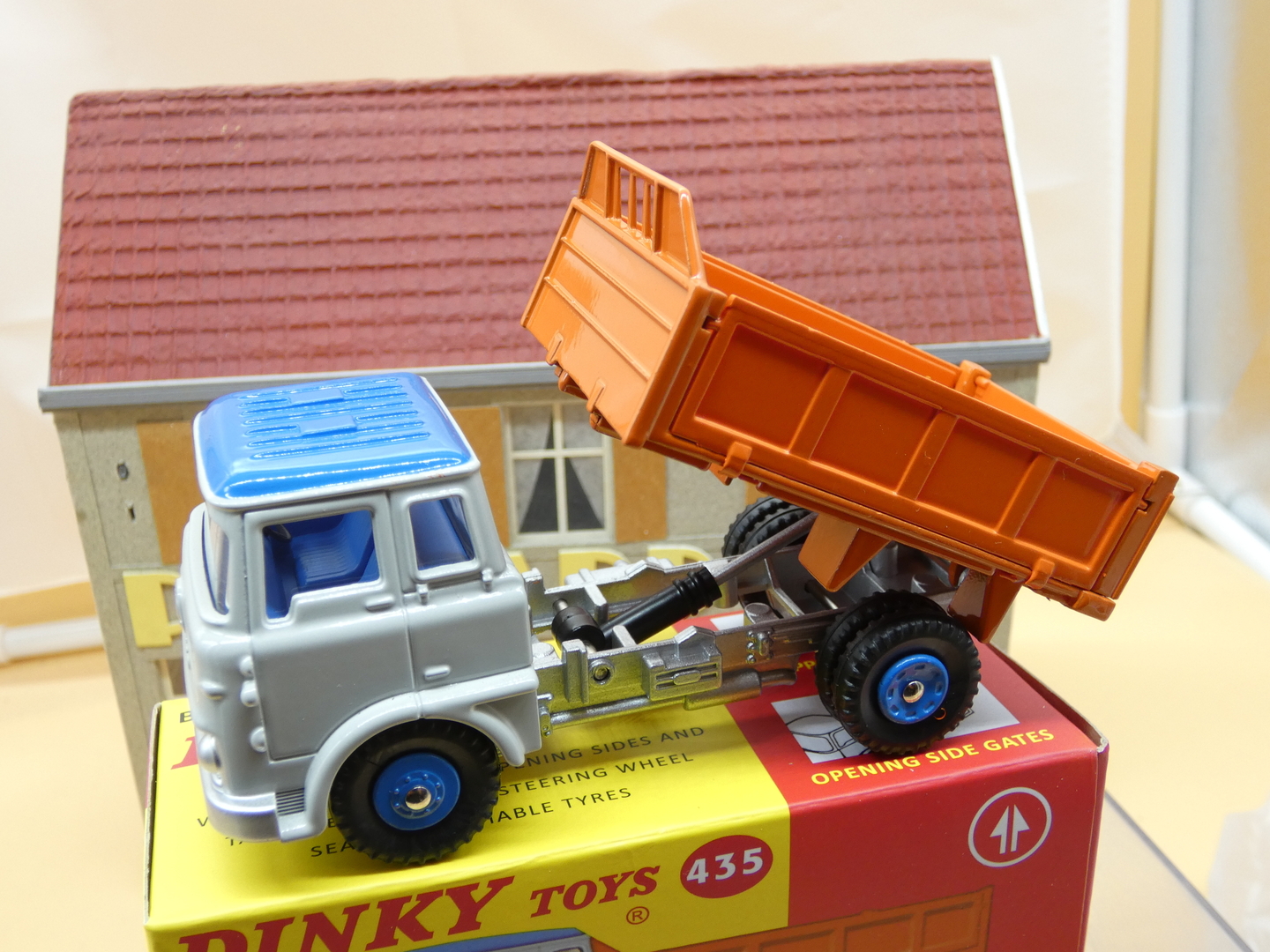 CAMION BEDFORD TK TIPPER DINKY TOYS ATLAS N°435 NEUF BOITE ORIGINE ...