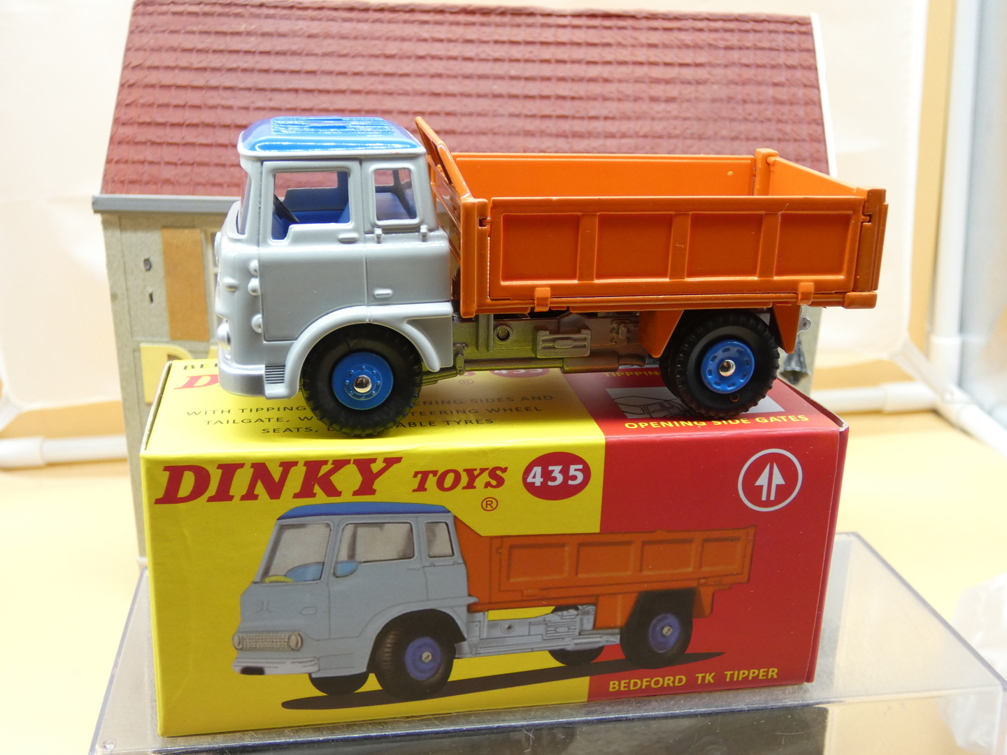 CAMION BEDFORD TK TIPPER DINKY TOYS ATLAS N°435 NEUF BOITE ORIGINE ...