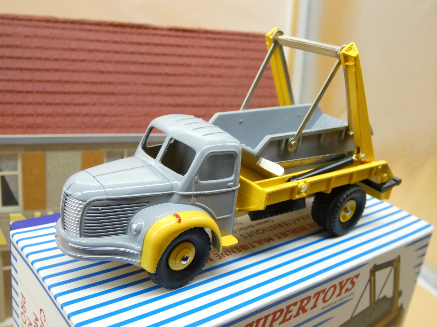 CAMION BERLIET MULTIBENNE MARREL N°34 C DINKY SUPERTOYS ATLAS NEUF ...