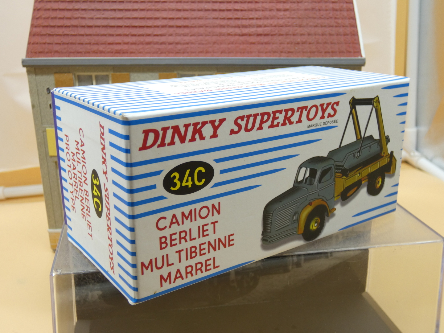 CAMION BERLIET MULTIBENNE MARREL N°34 C DINKY SUPERTOYS ATLAS NEUF ...