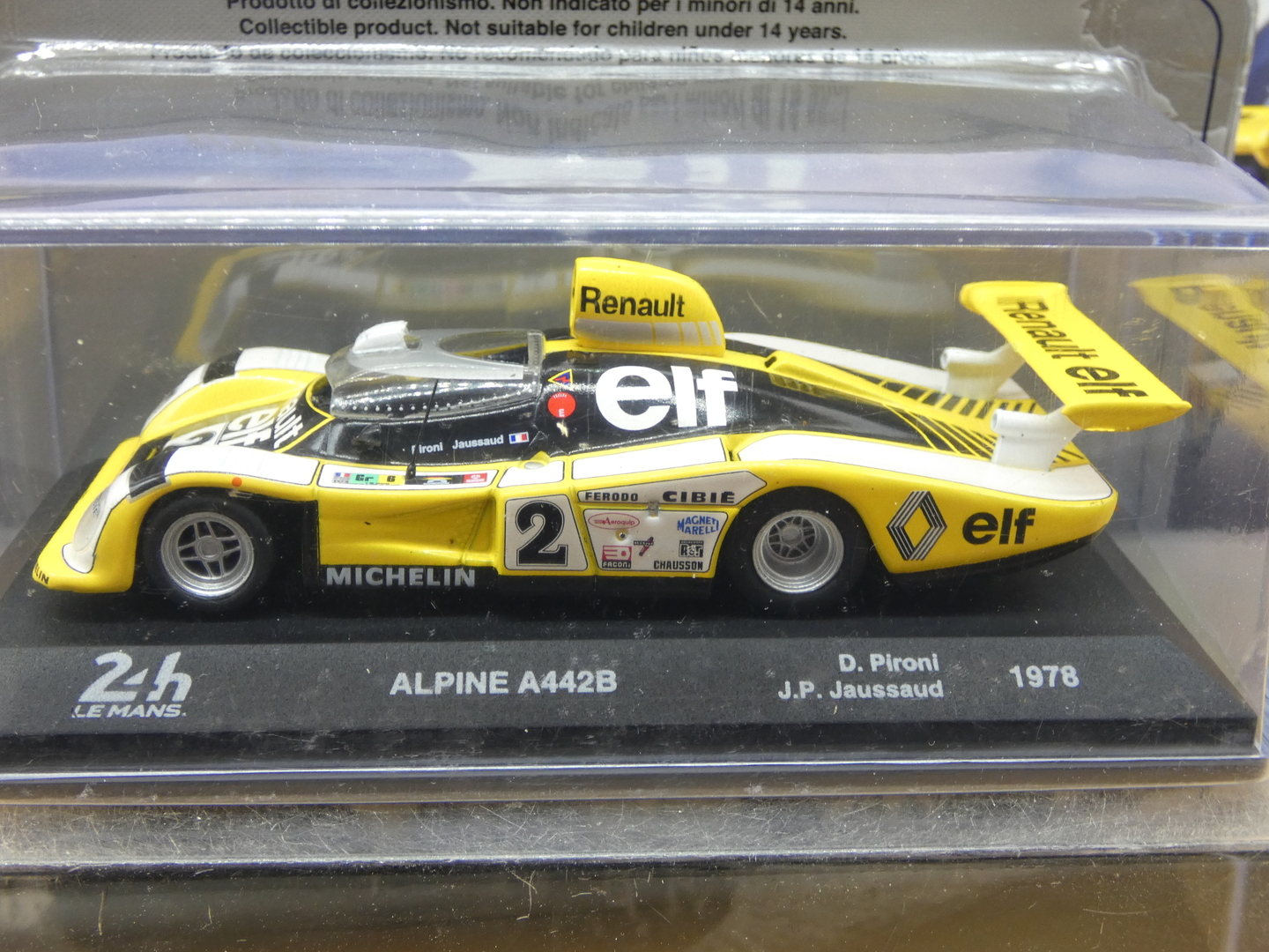 RENAULT ALPINE A442B 24 HEURES DU MANS 1978 N°9 1/43 IXO NEUF BOITE ...