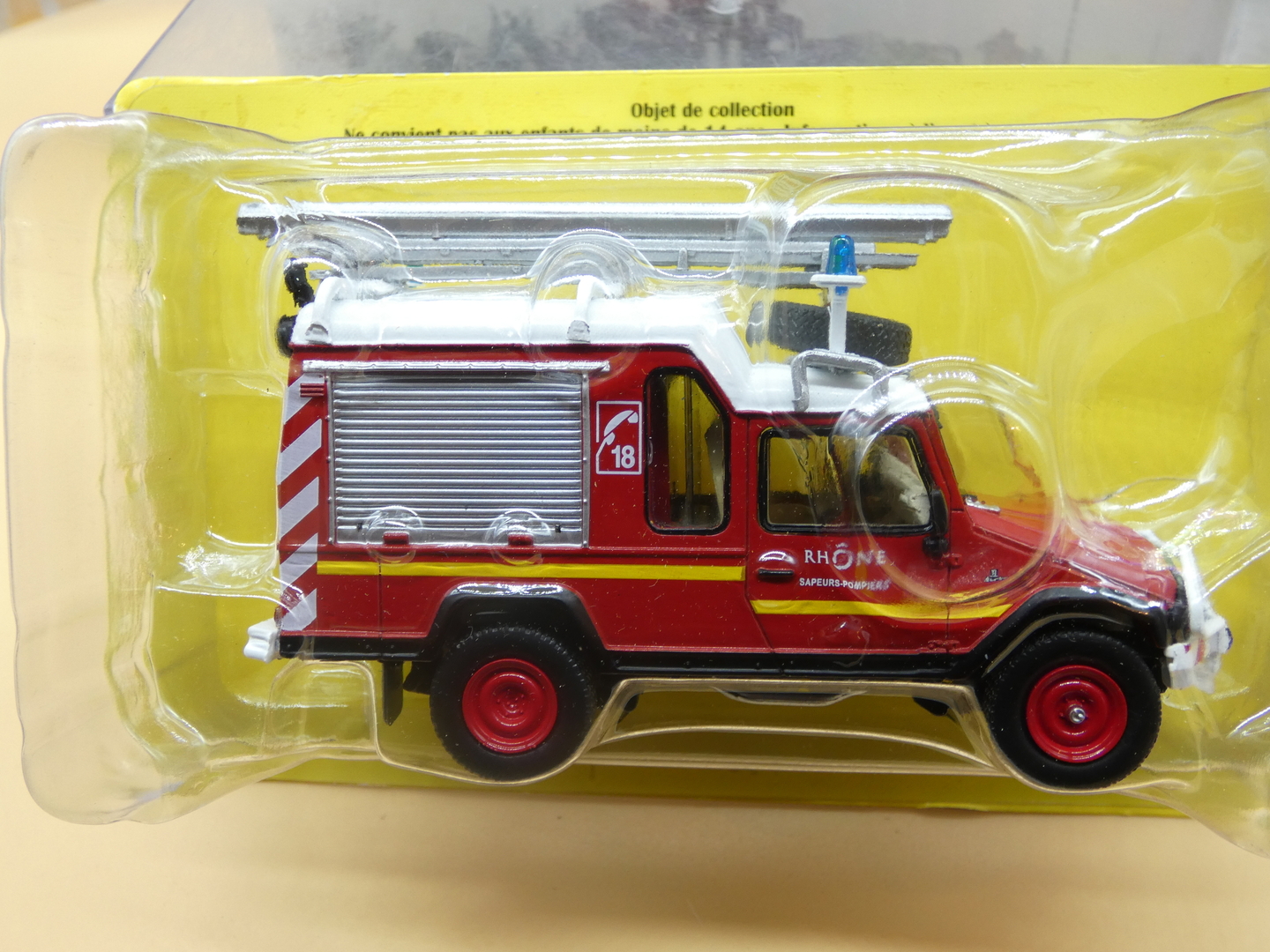 UMM ALTER TURBO VPI CID POMPIERS DU RHONE N°47 1/43 IXO NEUF BOITE ...