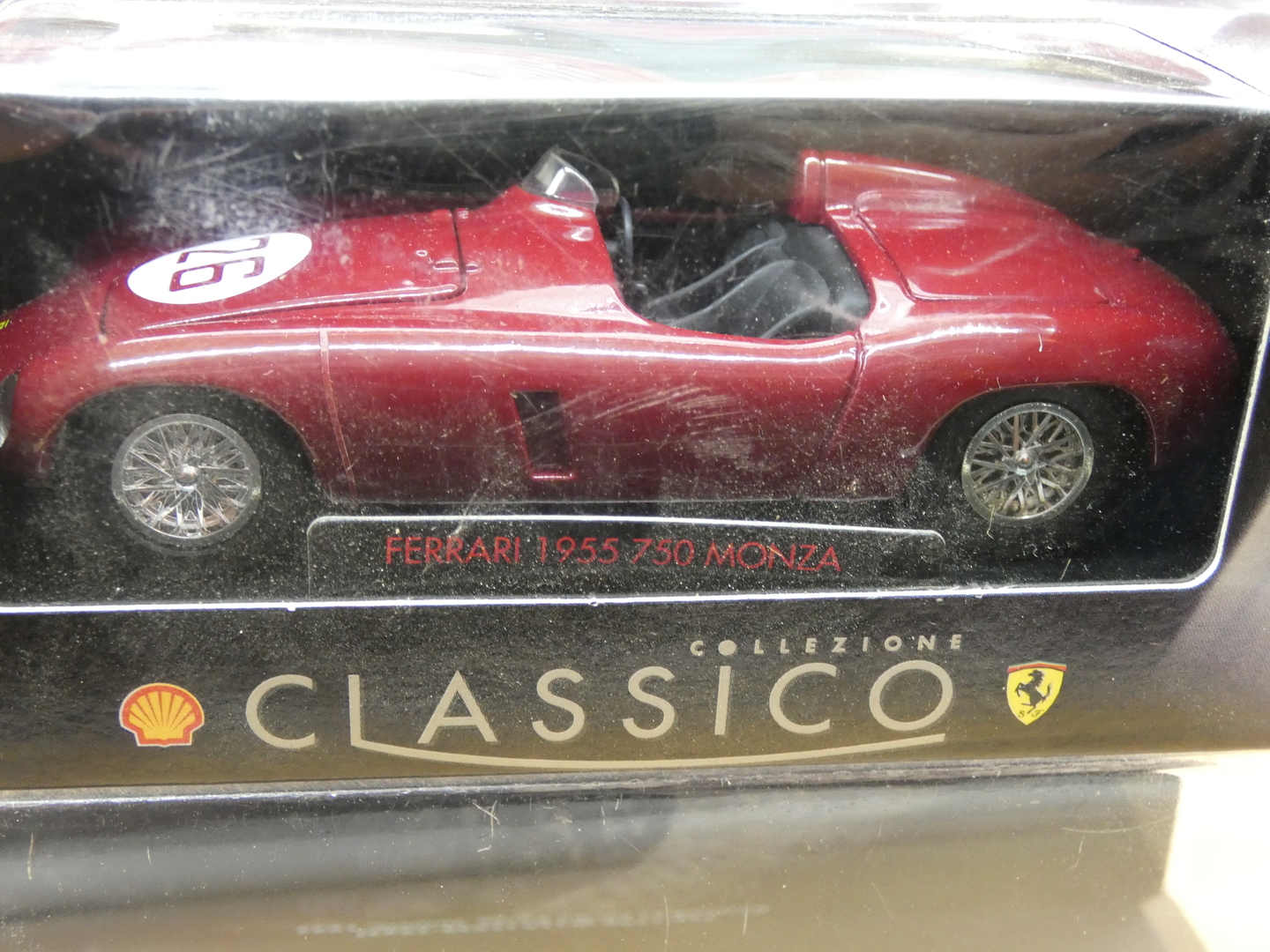 FERRARI 1955 750 MONZA 1/38 COLLECTION SHELL NEUF BOITE ORIGINE ...