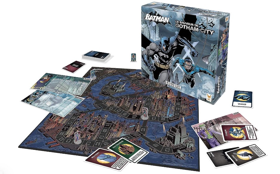 JEU DE SOCIETE BATMAN LE SAUVEUR DE GOTHAM CITY - Jeux de Société - comicstoys