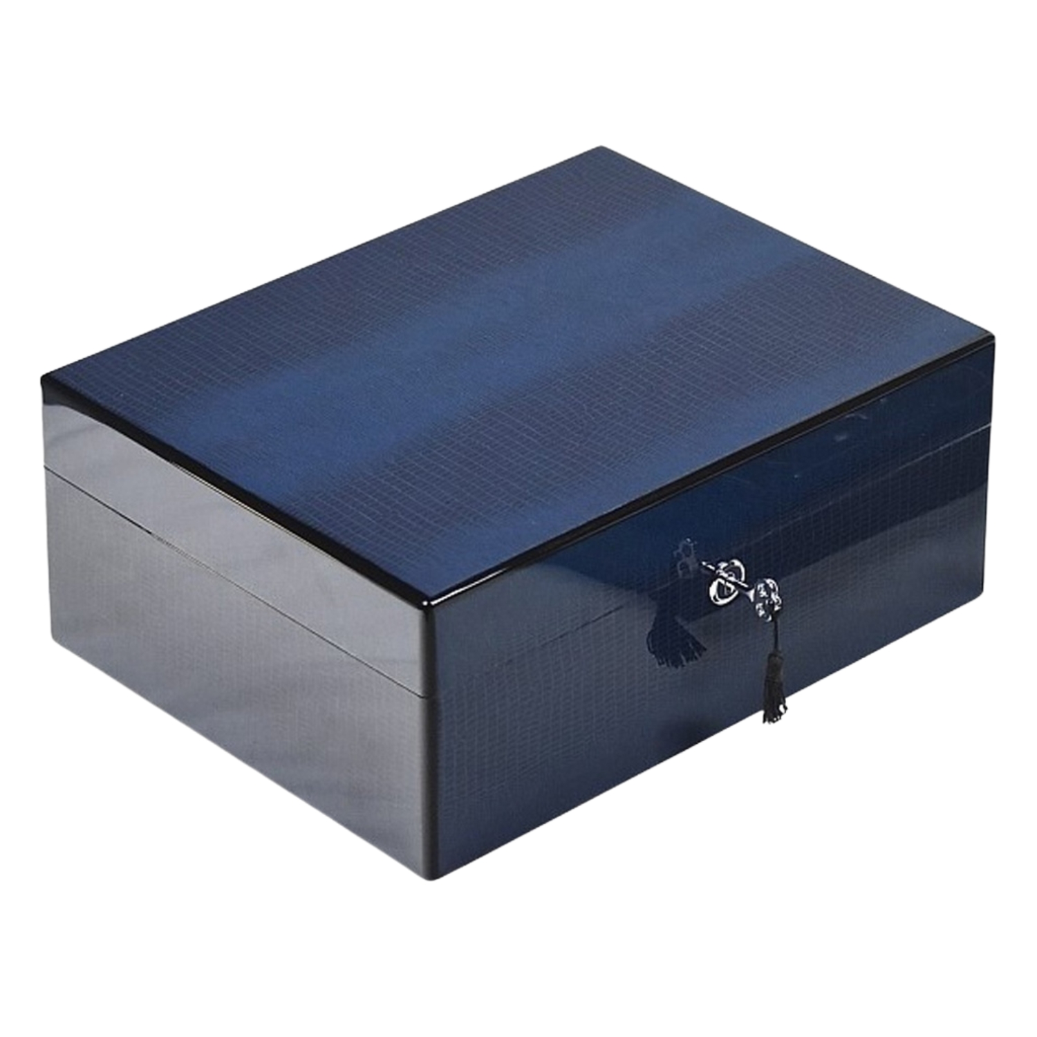 Humidor - Lubinski Bleu Lezard 50 Cigares - Accessoires/Humidor ...